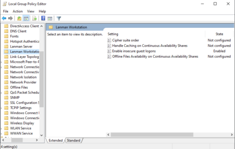 Windows 10 can't connect to network share with guest access ...